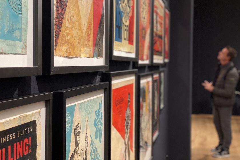 New Clear Power - Shepard Fairey im Amuseum